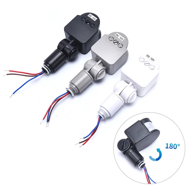 MOTION SENSOR DC12V Infrared PIR Movement Detector Outdoor Sensor Light ...
