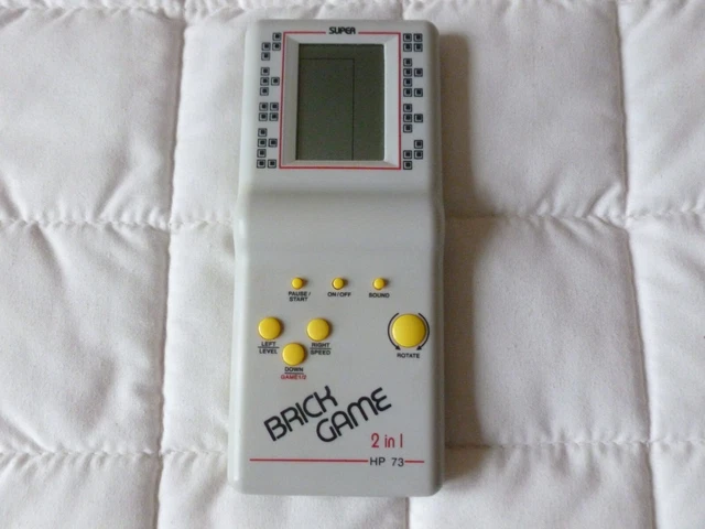 RARE JEU BRICK Game Vintage 2 En 1 Hp 73 Etat De Fonctionnement Ok EUR ...