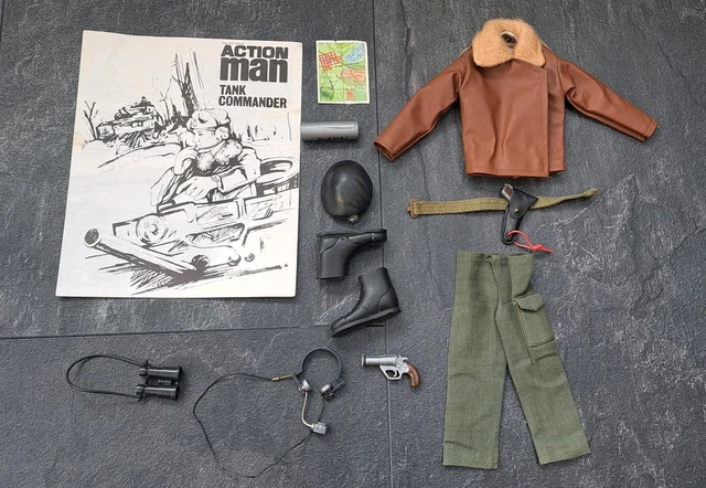 VINTAGE PALITOY ACTION Man Tank Commander uniform 1970's £83.92 ...