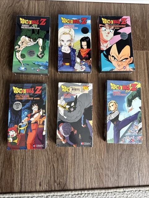 DRAGON BALL Z VHS DRAGON BALL Lot 6 Video Tapes Sealed Unopened Xmas Gift Ideas £38.18 - PicClick UK