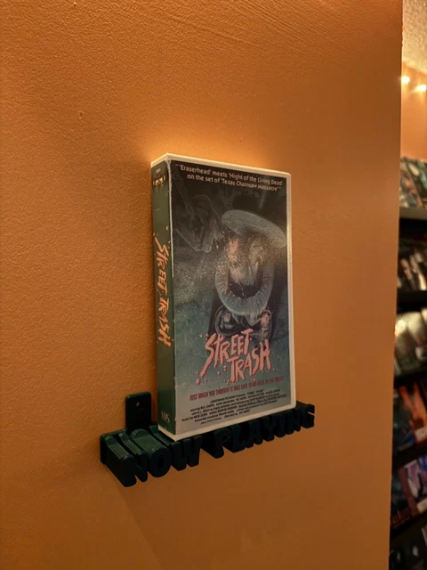 STREET TRASH (1987) Custom VHS, Blue Tape (Horror, VHS, Gore, 80s, Melt ...