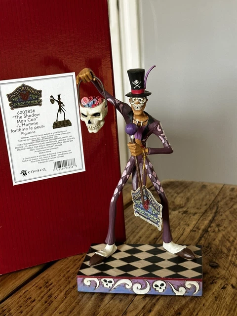 DISNEY TRADITIONS DR Facilier The Shadow Man Can Villain Figurine ...