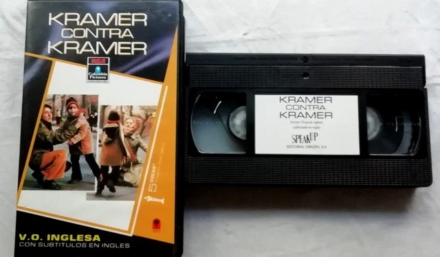 KRAMER VS. KRAMER HVS Tape V.O: English Dustin Hoffman Meryl Streep £27 ...