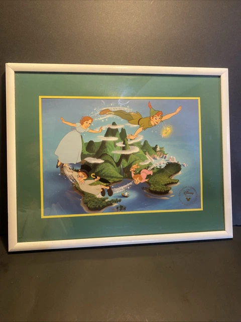DISNEY'S PETER PAN Disney Store Exclusive Commemorative Lithograph in ...