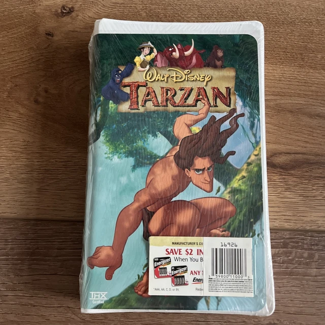 WALT DISNEY TARZAN Movie VHS Tape 2000 Brand New Factory Sealed £5.23 ...