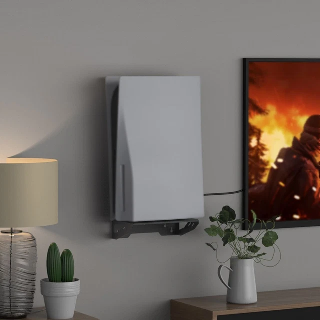 INNOVATIVE WALL BRACKET Design for PS5 Slim Includes Convenient Hook ...