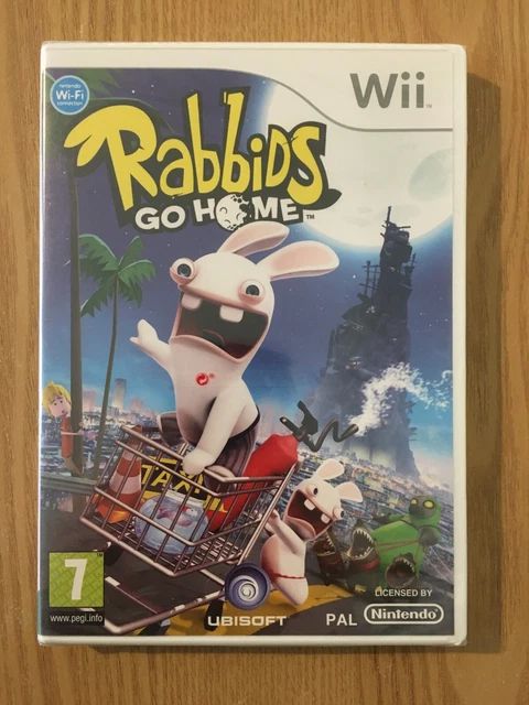RABBIDS GO HOME ~ Nintendo Wii Game ~ Still sealed £13.99 - PicClick UK