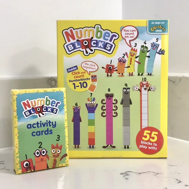 CBEEBIES NUMBER BLOCKS 1-10 & Numberblocks Activity Cards - KS1 - Early ...