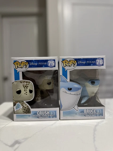 CRUSH & BRUCE - Disney PIXAR Finding Nemo Funko Pop! Vinyl Figure #75 ...