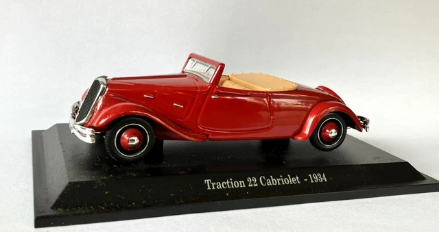 NOREV - CITROËN Traction 22 CV cabriolet (1934) - échelle 1/43 EUR 6,50 - PicClick FR