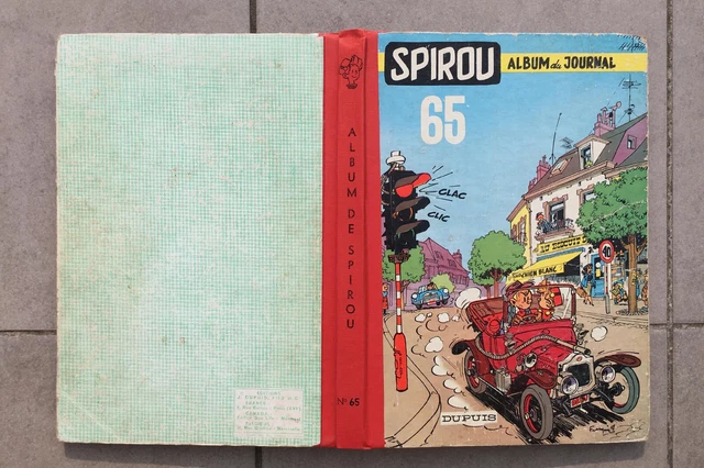 RECUEIL RELIURE ALBUM du le journal de spirou 65 TBE EUR 37,00 - PicClick FR