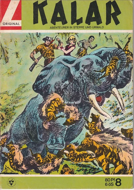 KALAR ABENTEUER IN Steppe und Urwald Nr 8 Lehning Verlag 1968 EUR 10,00 ...
