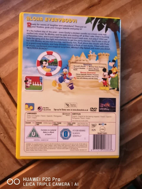 DISNEY MICKEY MOUSE Clubhouse - Mickey's Big Splash (UK DVD) £1.75 ...