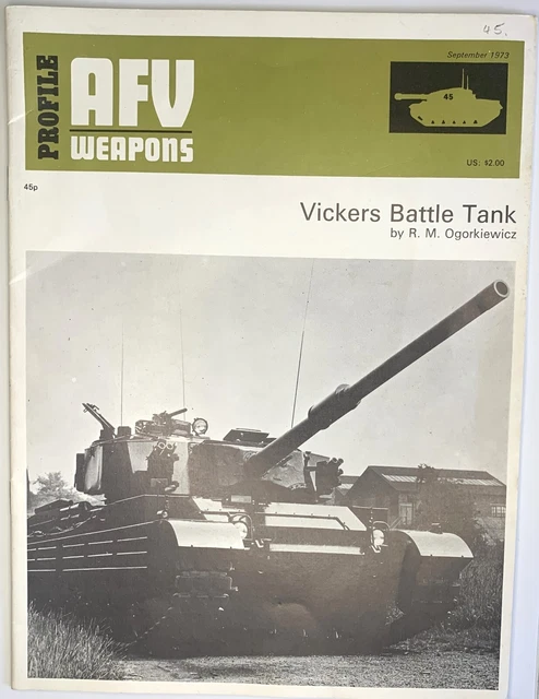 AFV WEAPONS PROFILE Vickers Battle Tank (B2) EUR 3,49 - PicClick IT