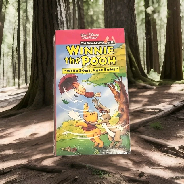 WALT DISNEY WINNIE the Pooh Wind some, lose Some VHS The New Adventures ...