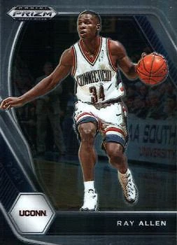 #91 RAY ALLEN - Connecticut Huskies - 2021 Panini Prizm Collegiate ...