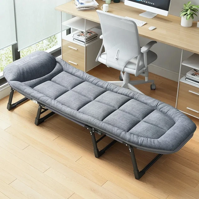 SINGLE FOLDING SLEEPING Cot Guest Bed Outdoor Portable Camping Bed ...