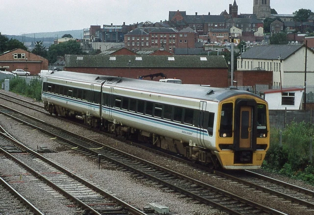 BRITISH RAIL 158859 Class 158 Express Sprinter DMU Railway Photo £1.05 ...