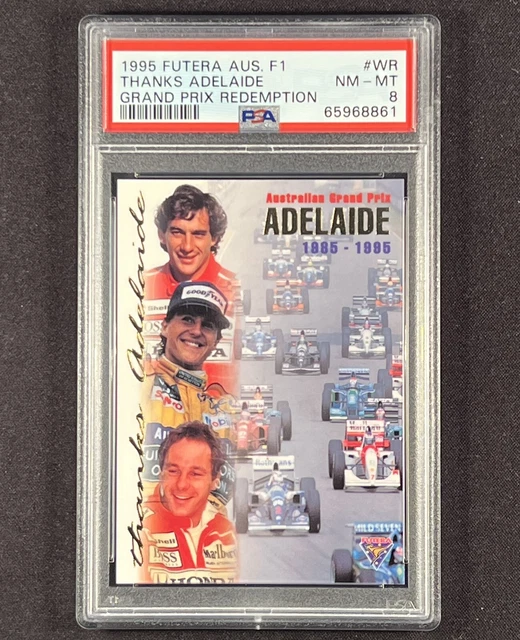 AYRTON SENNA & MICHAEL SCHUMACHER 1995 Futera Formula One F1 Card #/3000 PSA 8 $799.95 - PicClick AU