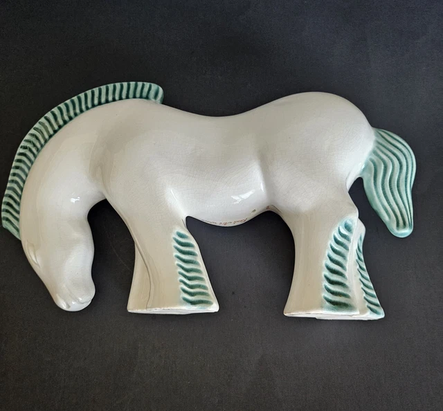ART DECO HORSE Kent Art Ware 1930's Japan Vintage £107.62 - PicClick UK