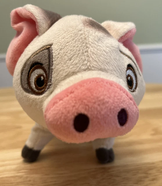 MOANA PET PIG Pua Plush Stuffed Animal 7” Long Disney Store Authentic ...