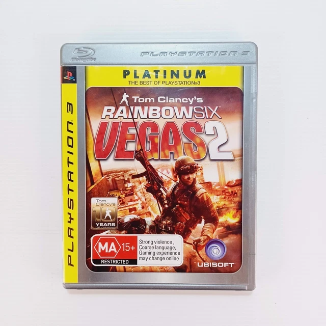 TOM CLANCY PS3 Game Bundle ~ Rainbow Six Vegas, & Vegas 2 - Free Aus ...