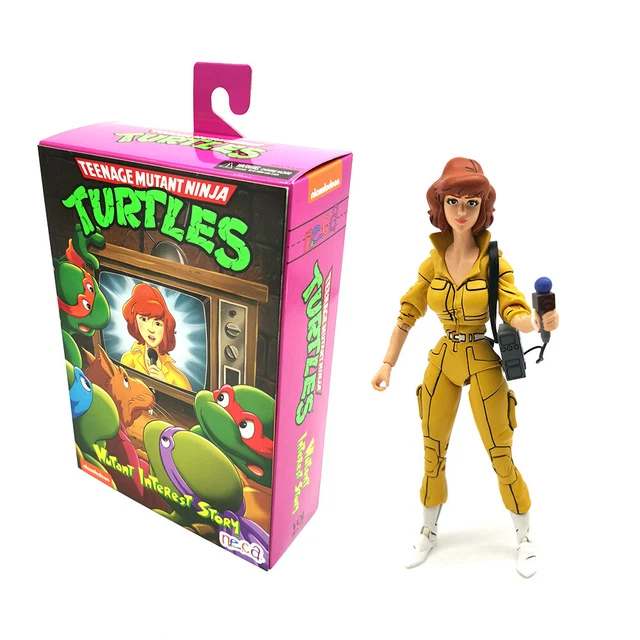NECA NINJA TURTLES Anime April O'Neil Tmnt Action Figurine Toy ...