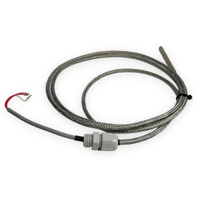 TEMPERATURE SENSOR AKO-15595 Pt100 Cable 1,5m Ptfe Sensor ø6x50mm -100 ...
