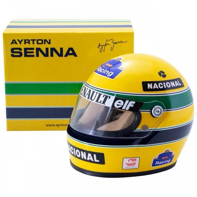 AYRTON SENNA F1 Helmet 1:2 Scale 1994 Season Renault FW16 Bell Brand ...
