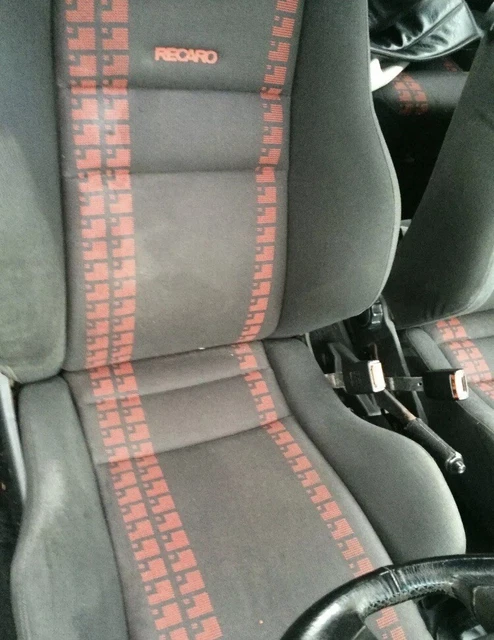 ORIGINAL MK1 GOLF Gti Sportline Recaro Interior Seats Convertible Rare ...