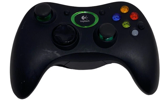 LOGITECH WIRELESS ORIGINAL Xbox Cordless Precision Controller G-RB7 ...