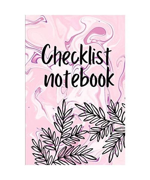 CHECKLIST NOTEBOOK: TO Do List Notebook, Daily and Weekly Planning ...