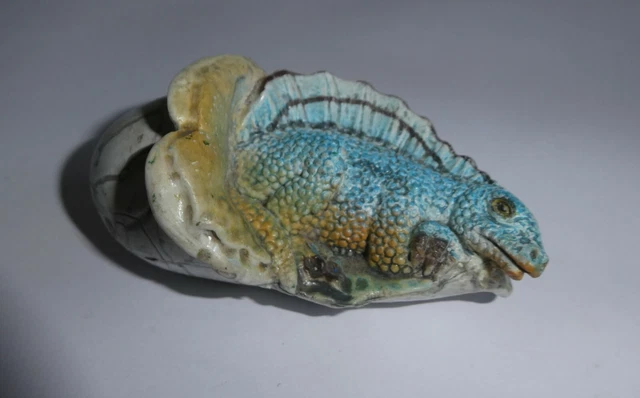 FIGURINE BABY DIMETRODON Sortant De L’œuf Dinausaure Dinausaur In Egg ...