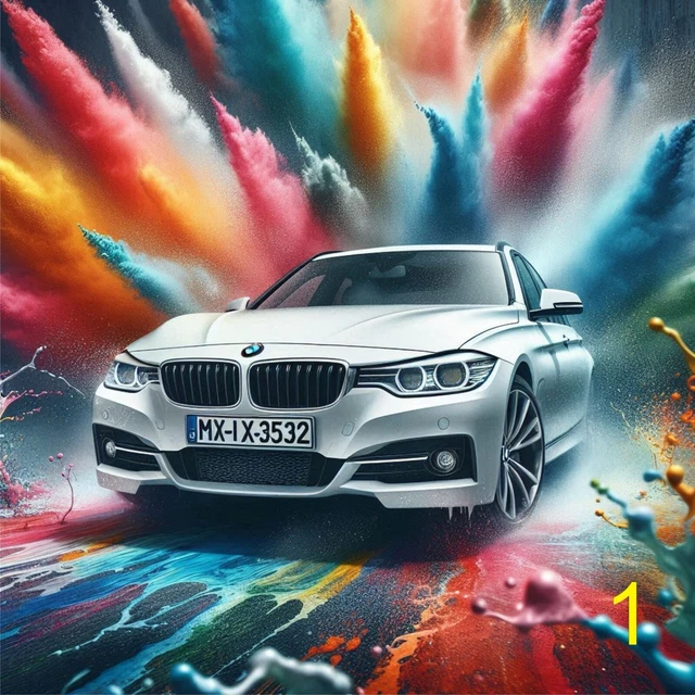 BMW 3 SERIES Touring car Birthday Card or General Greetings Card £3.98 ...