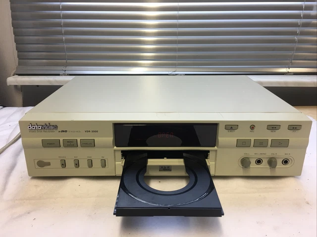 DATAVIDEO VDR-3000 VIDEO Disk Recorder CD DVD S-VCD / VCD Rarität - vom ...