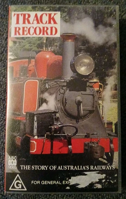 TRACK RECORD - The Story Of Australia's Railways - Railways Video - Vhs ...