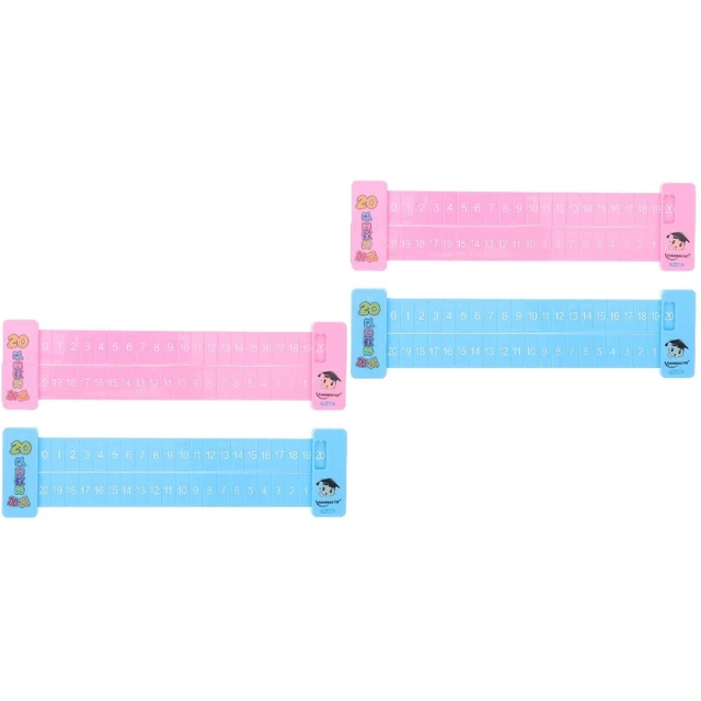 2 COUNT MATH Ruler Number Recognition Toy Matching £12.49 - PicClick UK