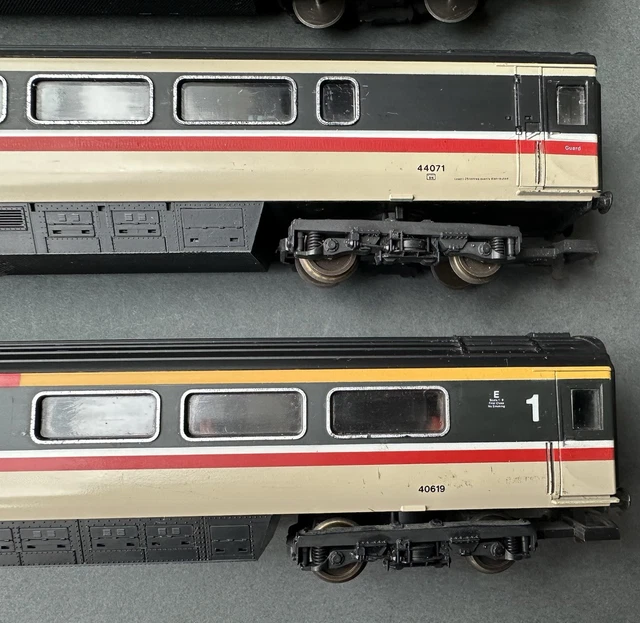 6 INTERCITY 125 Coaches Lima OO Gauge Model Railway Train Sets £1.13 ...
