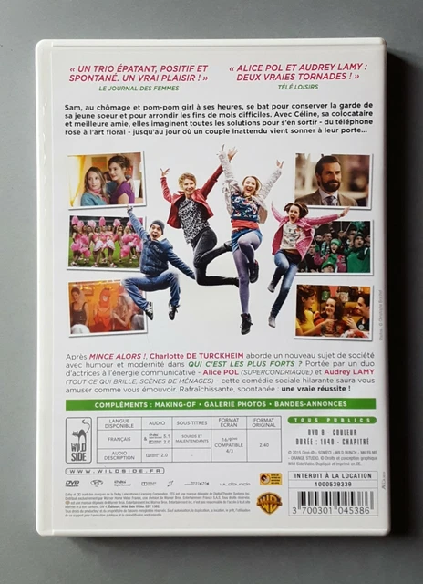 DVD QUI C'EST LES PLUS FORTS - Alice POL / Audrey LAMY - Charlotte de ...