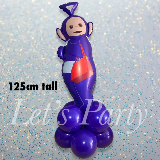 LARGE TINKY WINKY balloon display Teletubbies birthday decoration 125cm ...