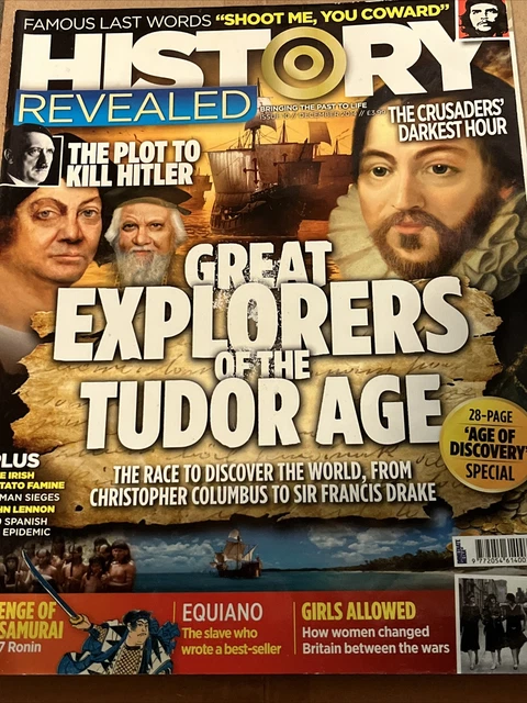 BBC HISTORY REVEALED MAGAZINE December 2014 Great Explorers Tudor ...