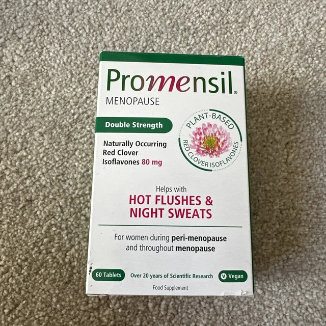 PROMENSIL PRM252507 DOUBLE Strength 80mg 60 Tablets Menopause Support ...