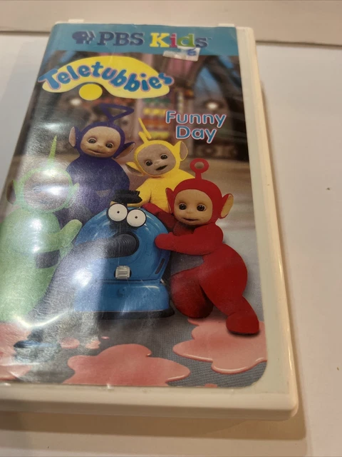 TELETUBBIES FUNNY DAY VHS 1999 Clamshell PBS Kids Video Volume 5 Kids ...