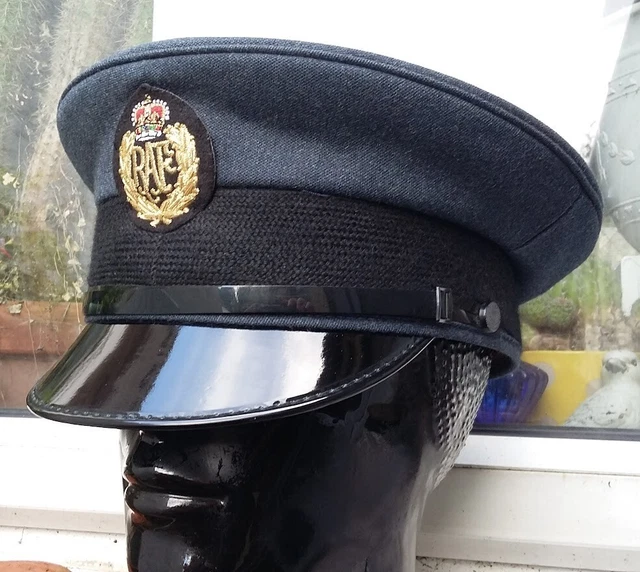 RAF NO1 DRESS Hat Genuine British Royal Air Force Enlisted Airman 57 CM ...