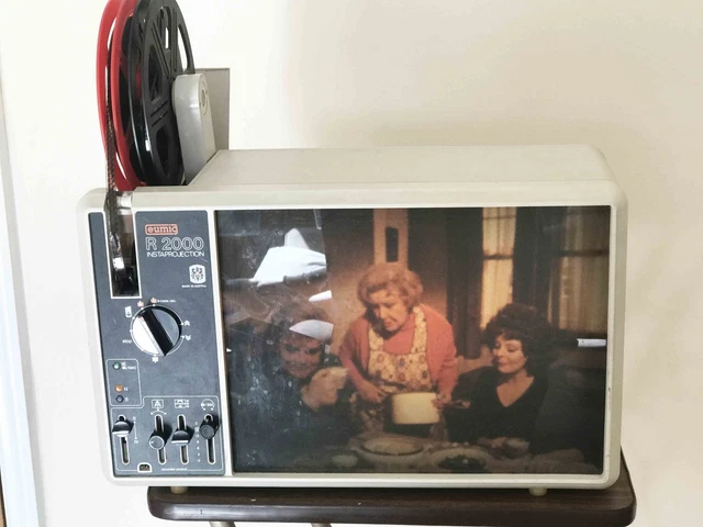 EUMIG R 2000 Instaprojection SUPER 8 8MM CINE PROJECTOR Viewer R2000 ...