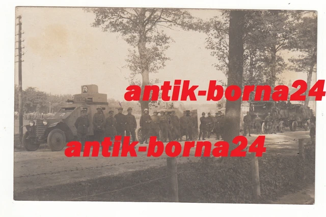 FOTO SOLDAT FELDGRAU Freikorps Totenkopf Ehrhardt SPW Panzerspähwagen ...