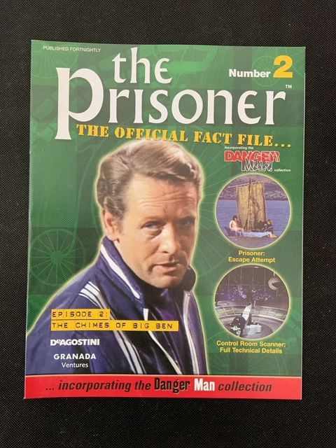 THE PRISONER THE Official Fact File Magazine. Patrick McGoohan. Issue ...
