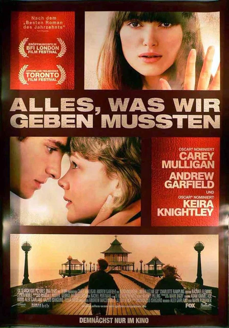 ALLES, WAS WIR geben mussten - Filmposter 120x80cm gerollt EUR 18,00 ...