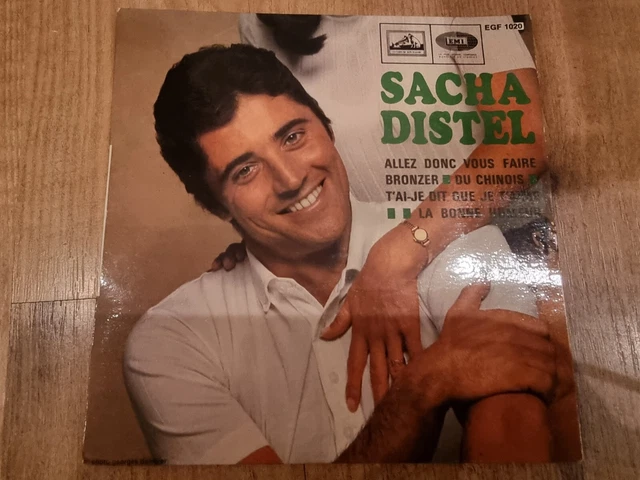 7& EP SCHALLPLATTE Vinyl Single Sacha Distel allez donc vous faire ...