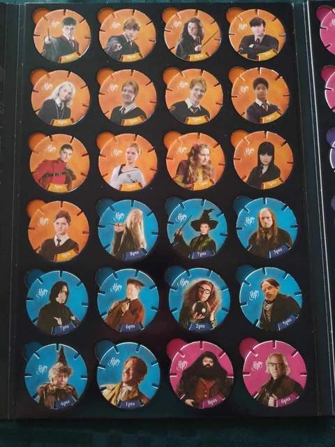 COLES 2025 HARRY Potter Magical Discs Full Complete Set 72 Discs With ...